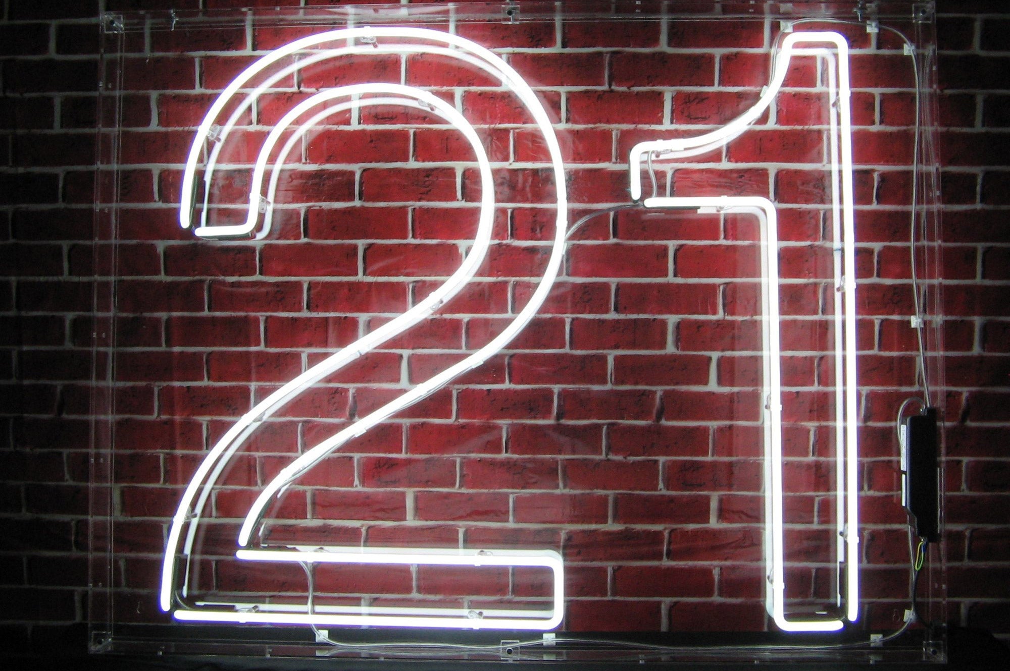 Large "21st" Birthday Neon Sign for Hire | Neon Creations
