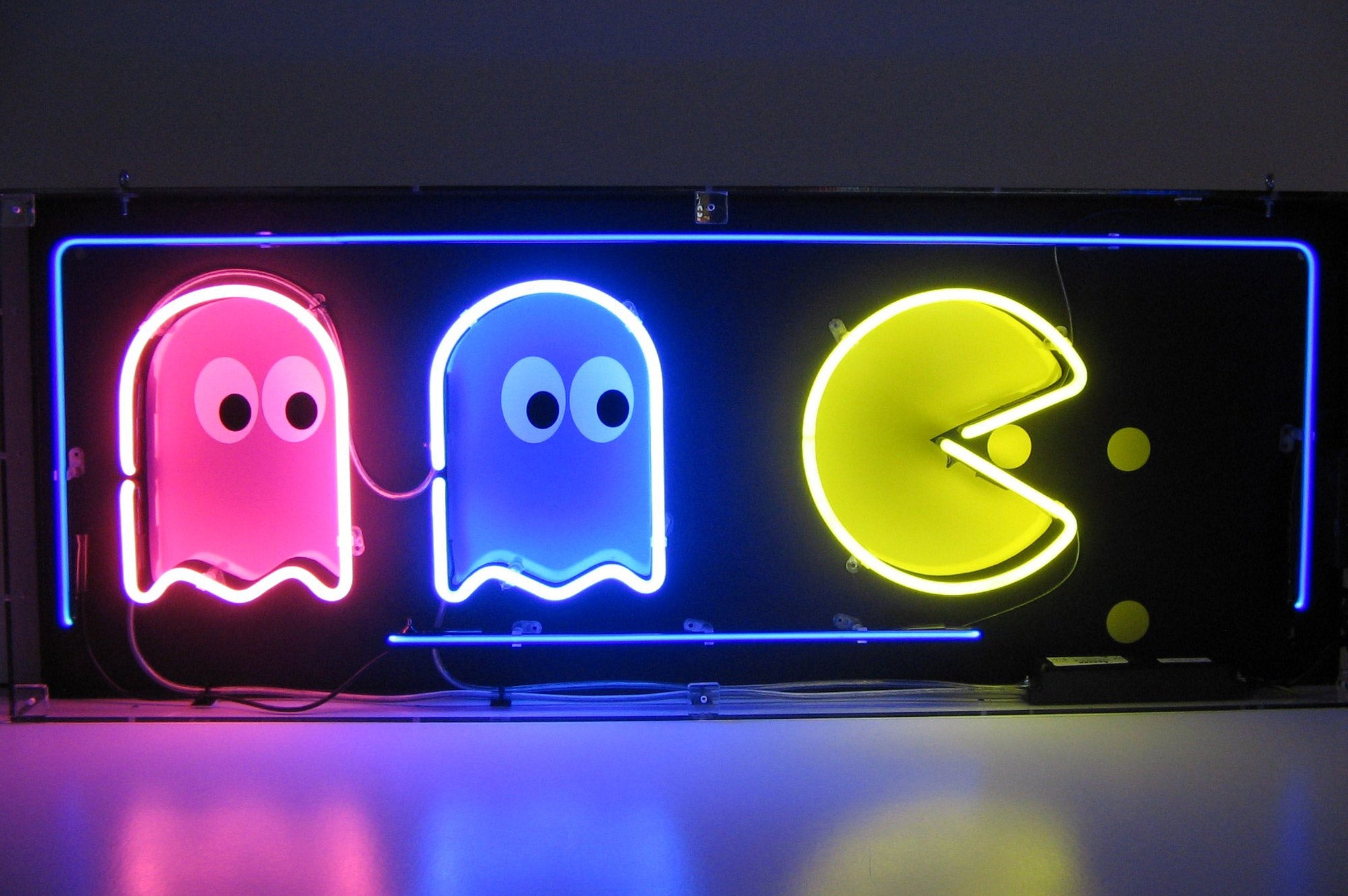 PacMan Neon Sign for Hire | Neon Creations
