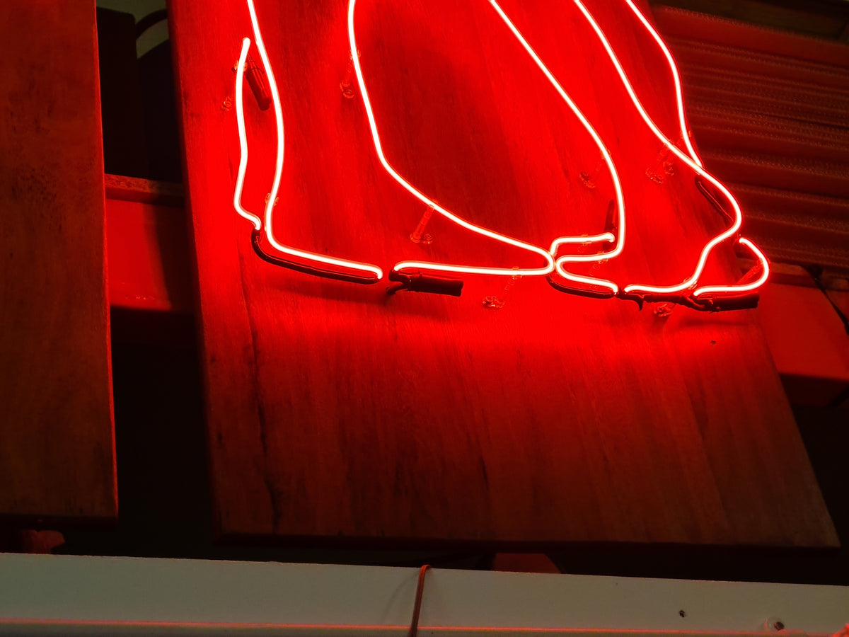 "Legs" Neon Sign in Classic Red | Neon Creations
